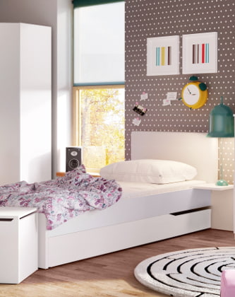 Postel 90x200 X Dark - Studentské postele - Meblik